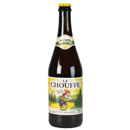 Chouffe Blonde 75 cl – Bière belge artisanale fruitée et épicée
