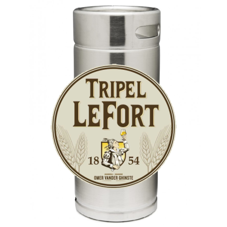 Fût de Bière Lefort Triple 20L – Bière Belge Blonde 8,8%